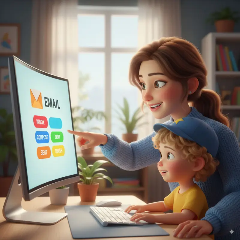 How to Create a Child's First Email Address: A Parent's Guide | Temp ...